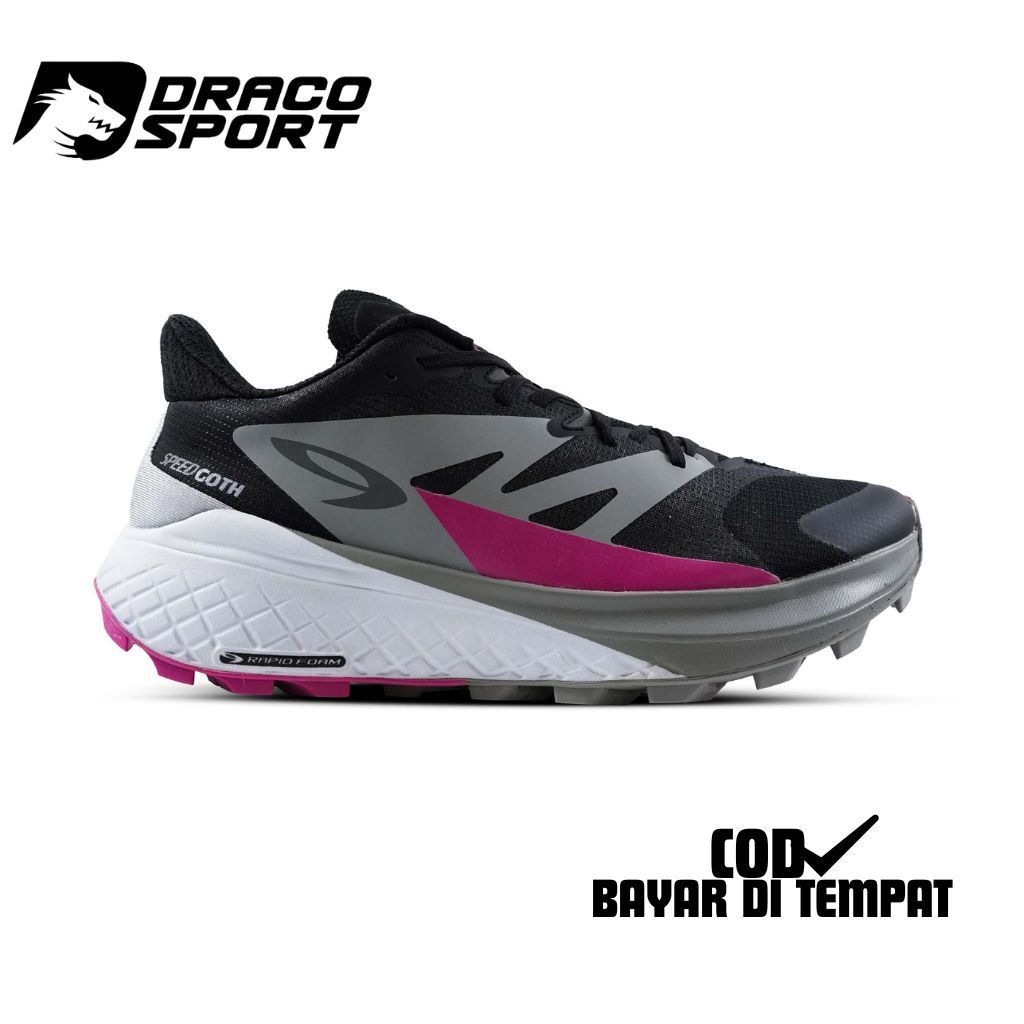 Jual SEPATU TRAIL RUN 910 Nineten YUZA SPEEDGOTH - HITAM/BIRU MUDA ...