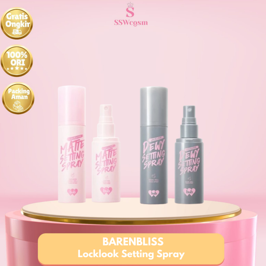 Jual BNB barenbliss LockLook Setting Spray Dewy Matte | Shopee Indonesia
