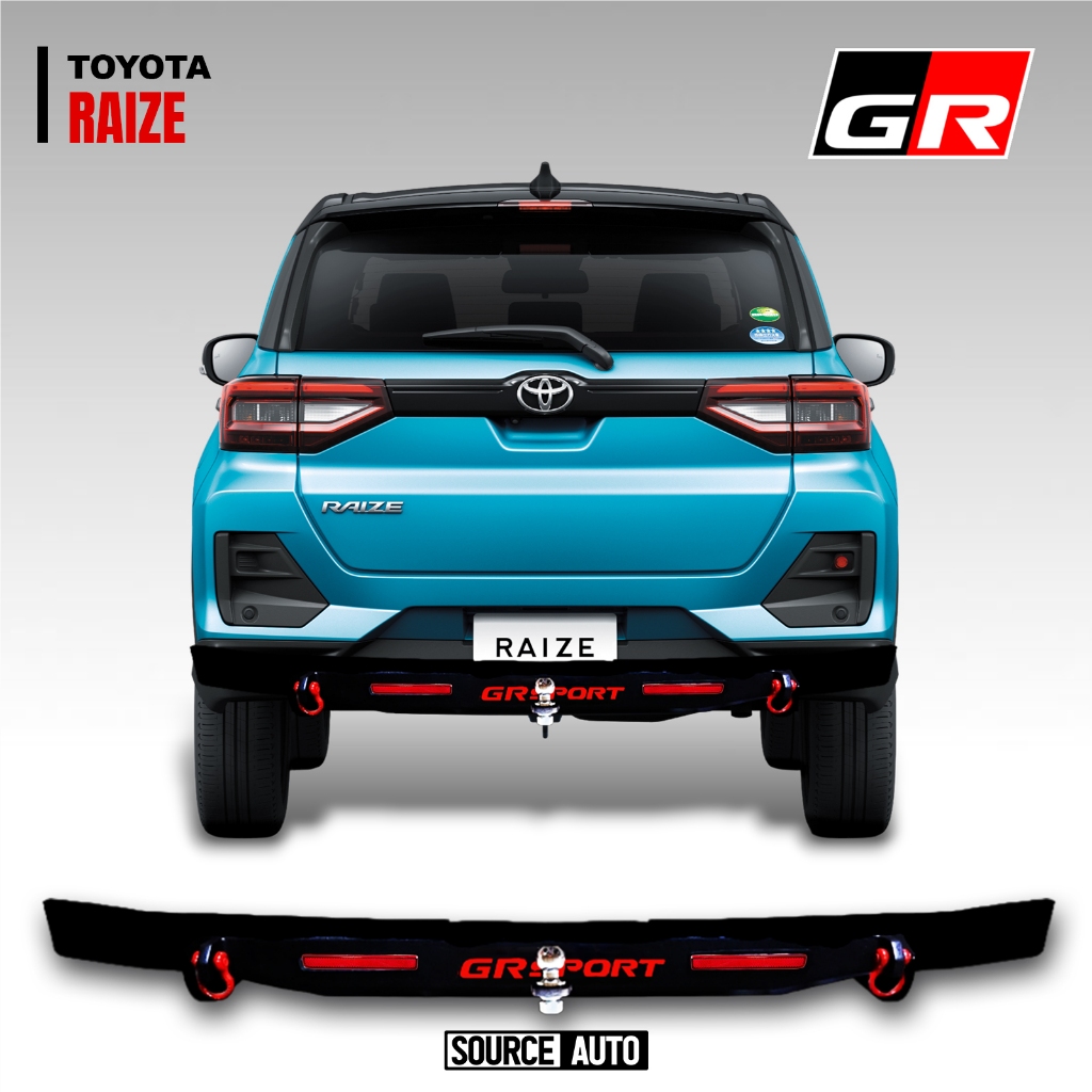 Jual REAR BUMPER GUARD TOWING GR SPORT NEW DESIGN - TOYOTA RAIZE ...