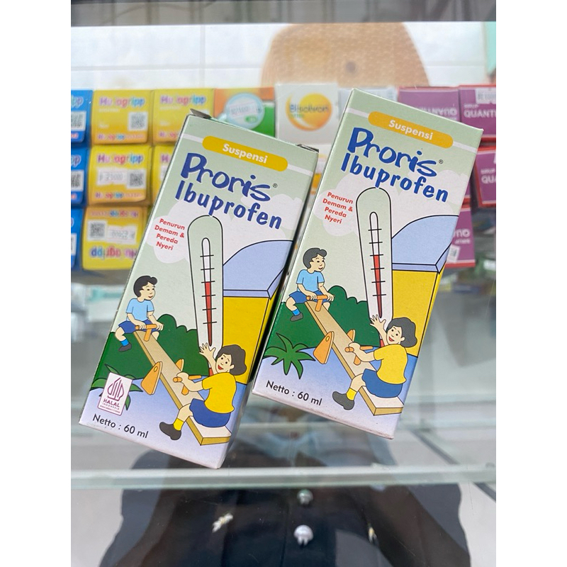 Jual Suspensi Proris Ibuprofen 60ml | Shopee Indonesia