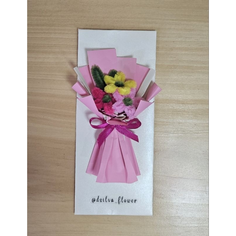 Jual Amplop buket kawat bulu mercy/Amplop bunga/Amplop cantik/Amplop ...