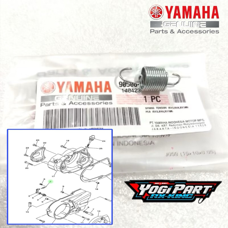 Jual PER STUT STUD KOPLING RXKING RXS RX SPECIAL ORIGINAL 90506-10069 ...