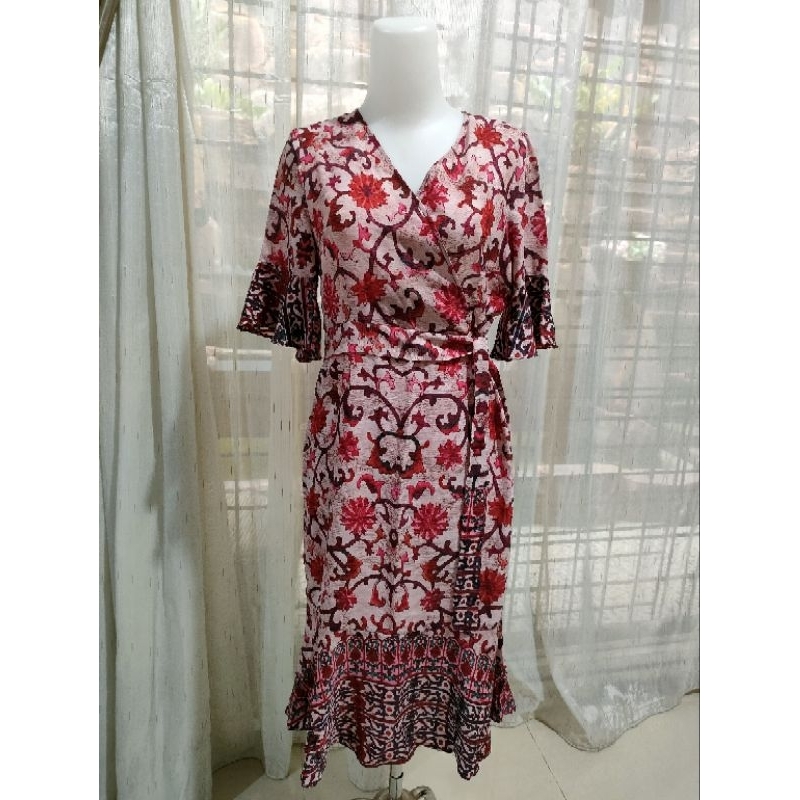 Jual baju preloved dress batik | Shopee Indonesia