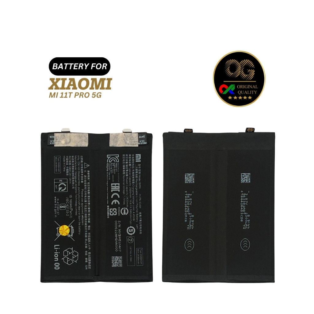 Jual BATERAI / BATTERY / BATRE FOR XIAOMI MI 11T PRO 5G BM58 ORI ...