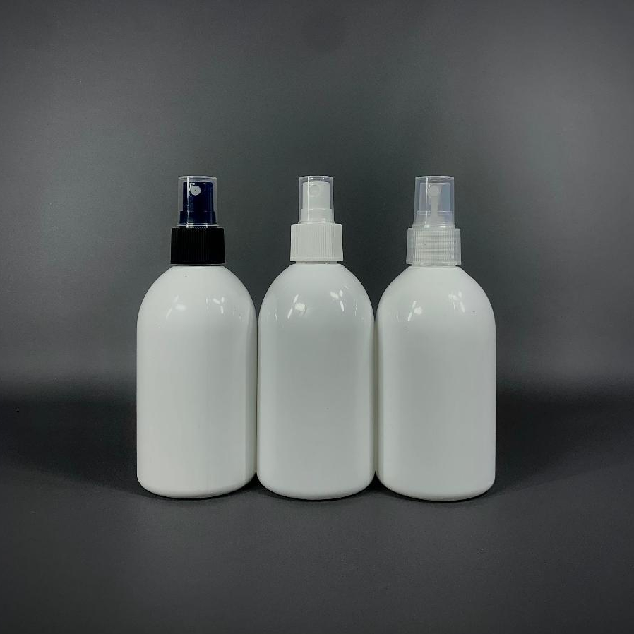 Jual Botol Spray 250 Ml / Botol Pet 250 Ml OVAL PUTIH - Tutup Spray Neck 24 | Shopee Indonesia