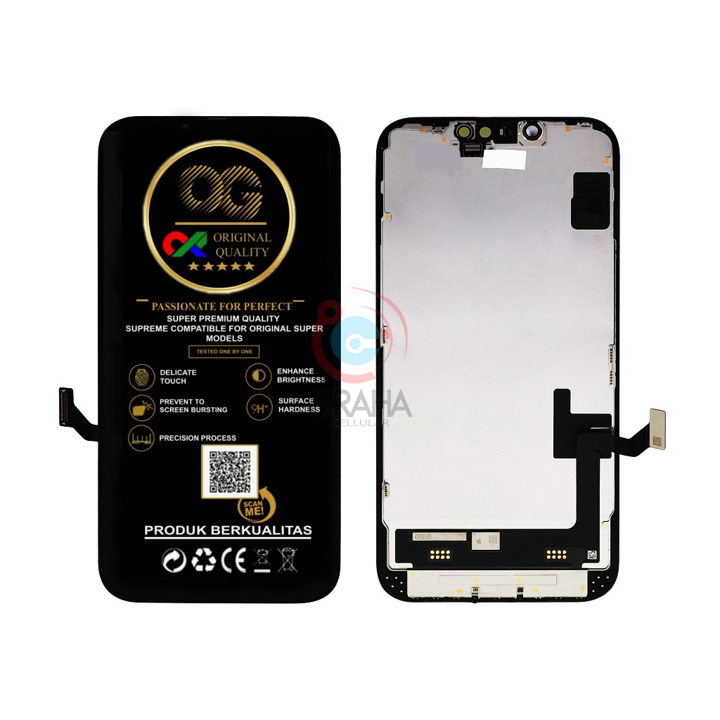 Jual LCD IP 14 OG SUPER FULLSET TOUCHSCREEN | Shopee Indonesia