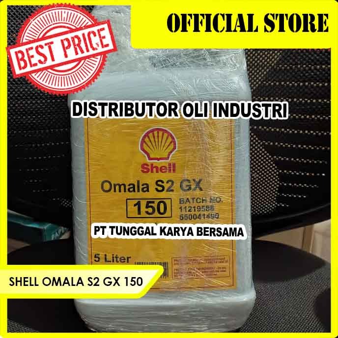 Jual SHELL OMALA S2 G / GX 150 ( 5 Liter - Ready Stock ) | Shopee Indonesia
