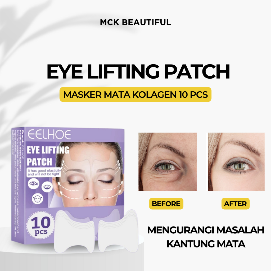 Jual EELHOE Eye Lifting Patch 10pcs Anti-Aging Waterproof Wrinkle Removal Sticker Forehead Neck ...