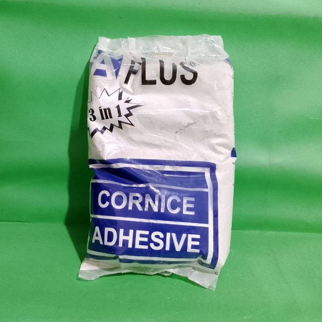 Jual Compound Gypsum Aplus Kemasan 1Kg Cornise Adhesive | Shopee Indonesia