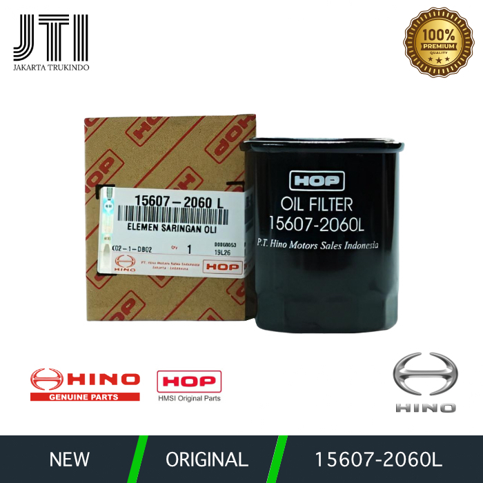 Jual ELEMENT OIL FILTER OLI HINO FM2P 15607-2060L | Shopee Indonesia