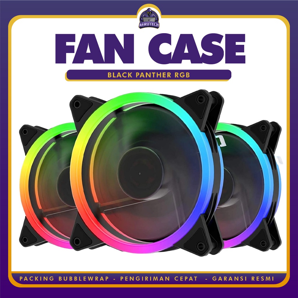 Jual FAN CASE RGB F017 12 CM 120MM SIAP PAKAI TERMURAH | Shopee Indonesia