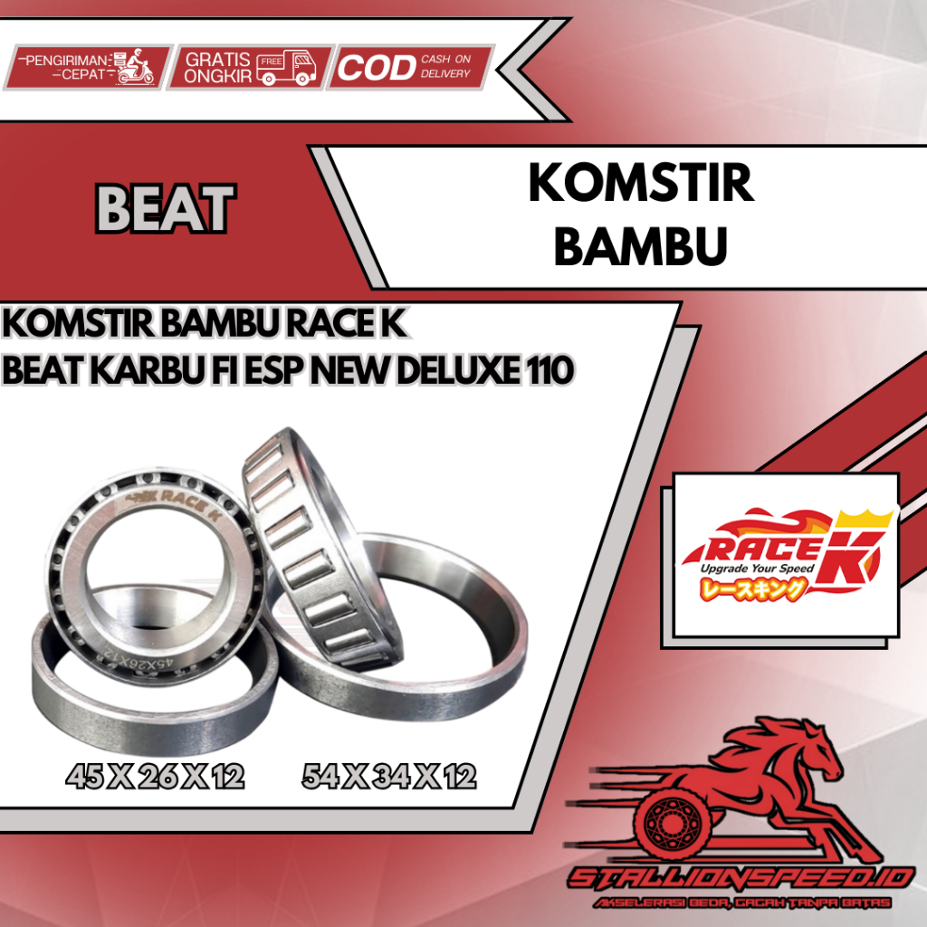 Jual Komstir Comstir Racing Bambu Honda Beat Karbu Fi eSP New Deluxe ...