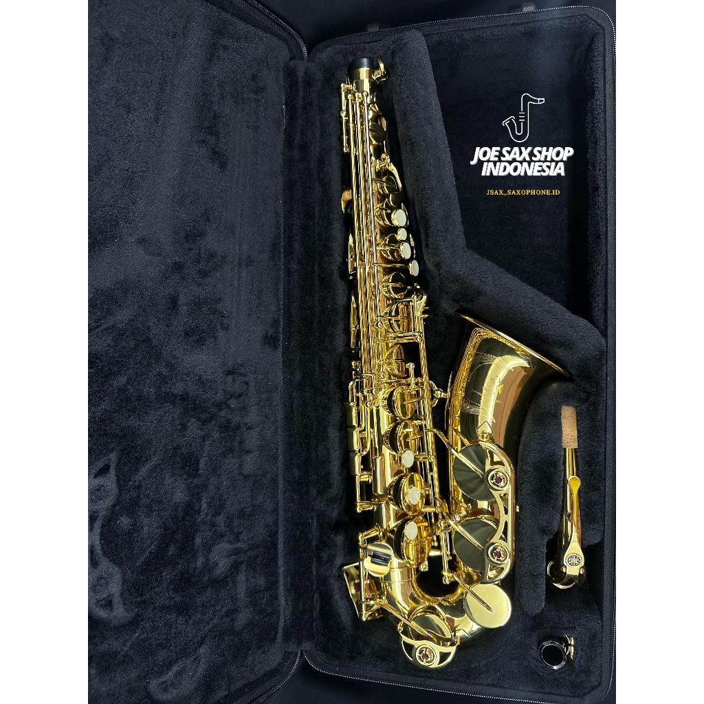 Jual Alto Saxophone Yamaha Yas-480 Gold (SN:M74555) | Shopee Indonesia
