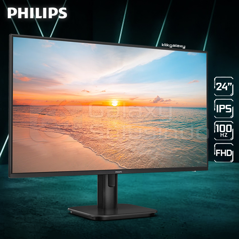 Jual Philips 24E1N1100A 24" FHD IPS 100Hz HDMI Monitor | Shopee Indonesia