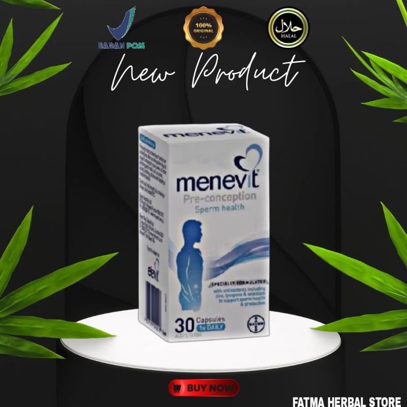Jual Menevit 30 capsules - Male Fertility Supplement | Shopee Indonesia