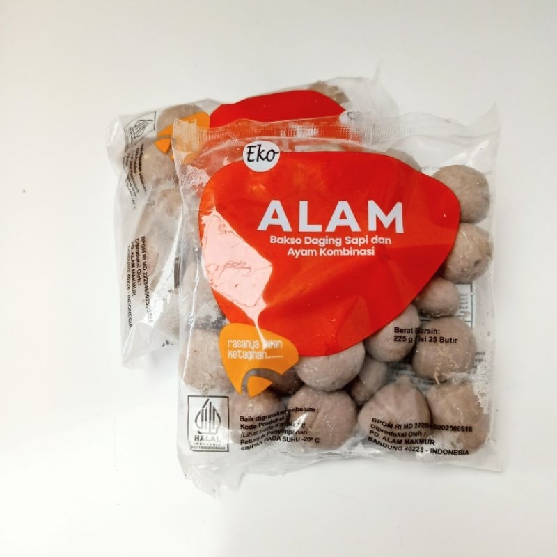 Jual MOOJOK-Bakso kecil halus baso Alam Eko spesial isi 25 baso ...