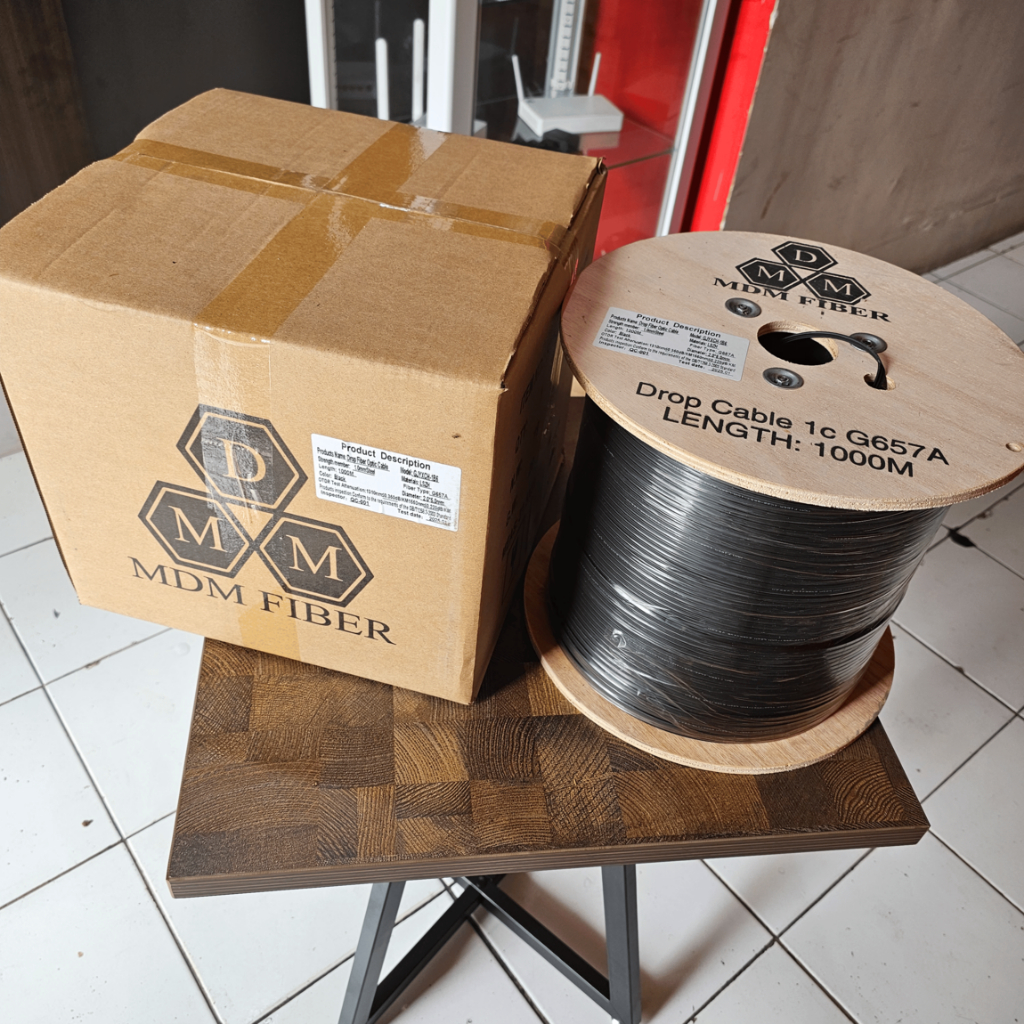 Jual Kabel Drop Core 1 core 3 seling Mdm fiber optic | Shopee Indonesia