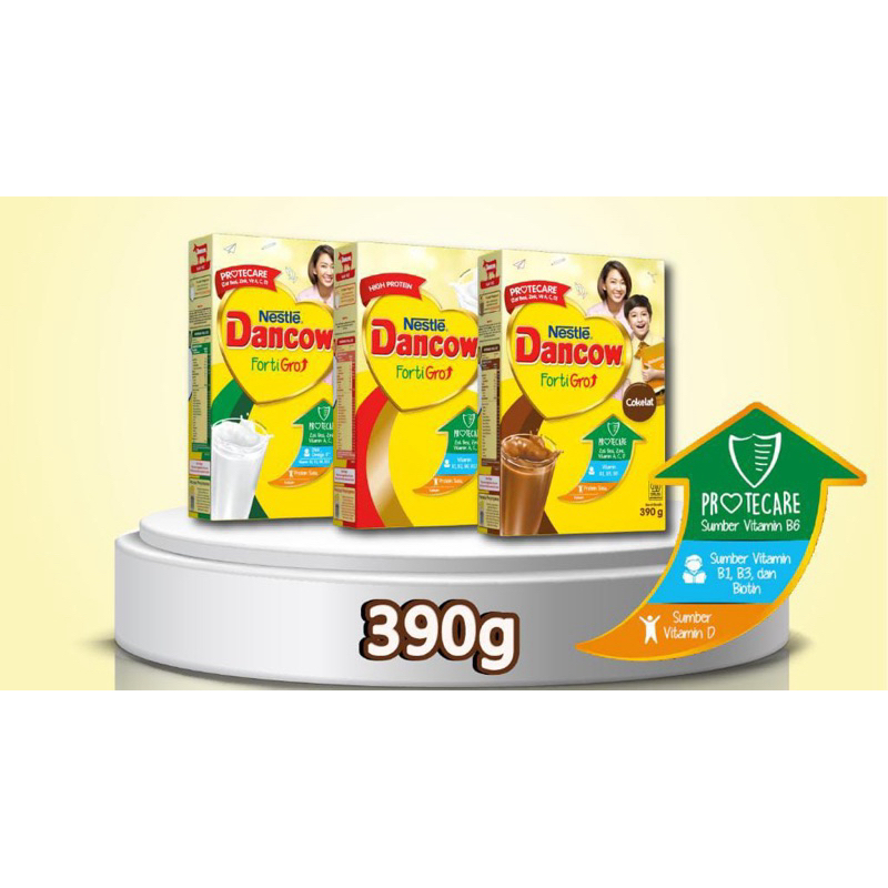 Jual Dancow FortiGro Instant/Coklat/Full cream 390gr | Shopee Indonesia