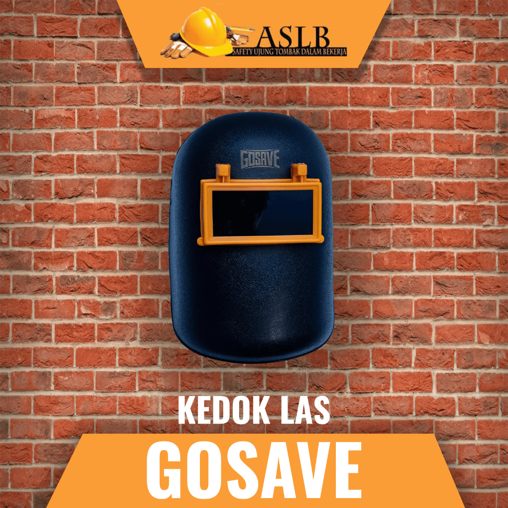 Jual Helm Las Kedok Las GOSAVE Face Shield Welding Topi Helmet Topeng ...