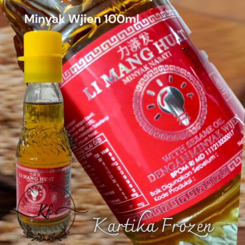 Jual LI MANG HUAT MINYAK WIJEN / SESAME OIL / MINYAK NABATI 100 ML ...