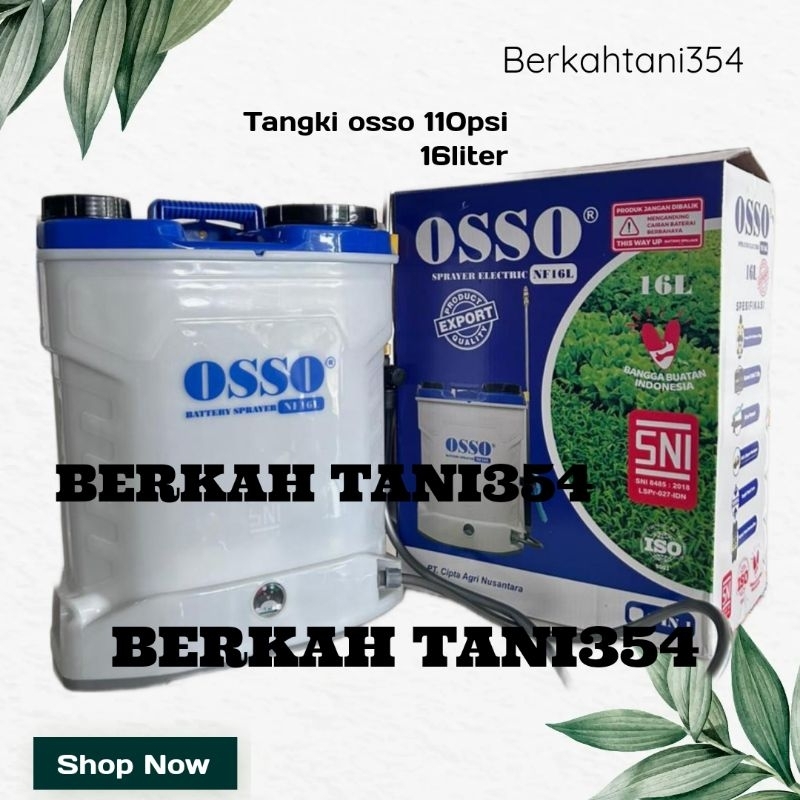 Jual tangki semprot osso 16liter original , sprayer elektrik osso ...