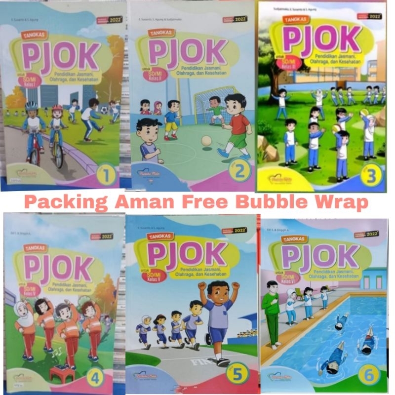 Jual Original Tangkas PJOK Pendidikan Jasmani Olahraga Dan Kesehatan SD Kelas 1 2 3 4 5 6 ...