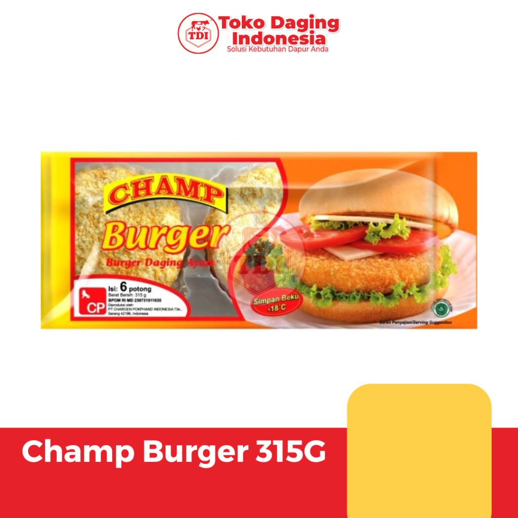 Jual Champ Burger 315G | Shopee Indonesia