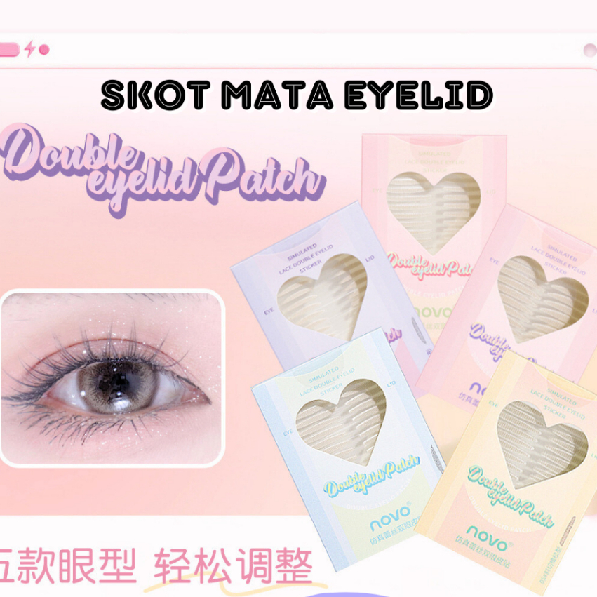 Jual Double Eyelid Patch Eyelid Tape - Scott Mata Transparan | Shopee ...