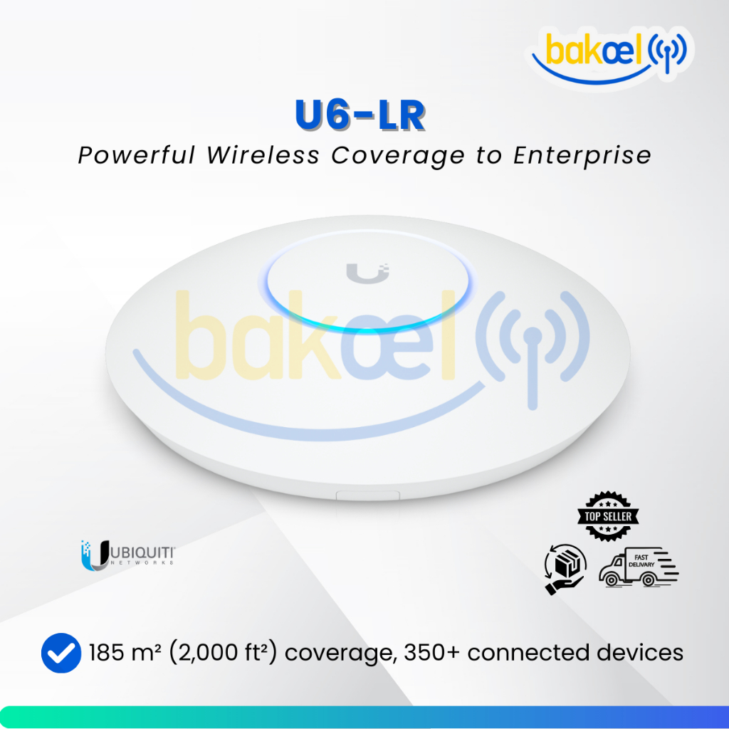 Jual Ubiquiti U6-LR UniFi 6 Long-Range U6 LR Access Point | Shopee ...