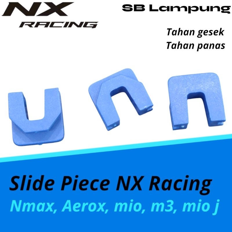 Jual SLIDE PIECE NX RACING YAMAHA NMAX AEROX LEXI NOUVO FINO MIO SOUL ...