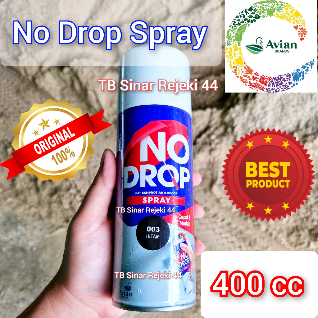 Jual TB Sinar Rejeki 44 - No Drop Spray 400 CC Cat Semprot Pelapis Anti ...