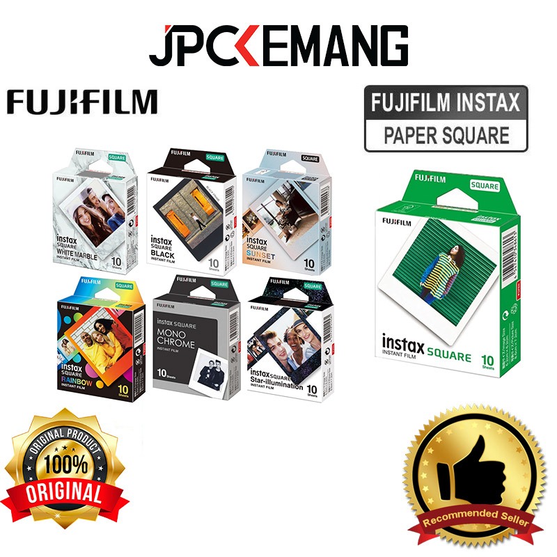 Jual Fujifilm Instax Square Paper Film Refill Original | Shopee Indonesia