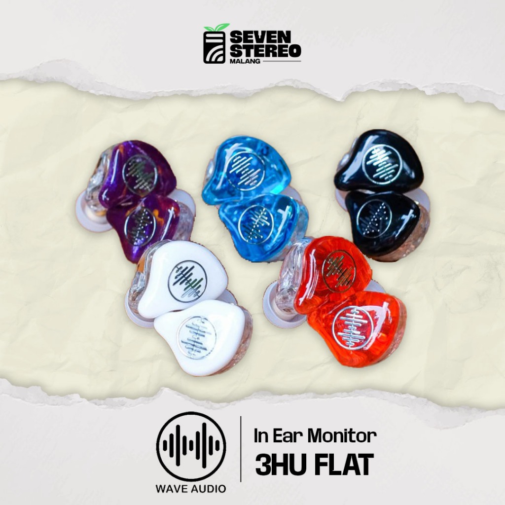 Jual Wave Audio Wave3HU Flat – Hybrid Driver IEM untuk Musisi, Rekaman ...