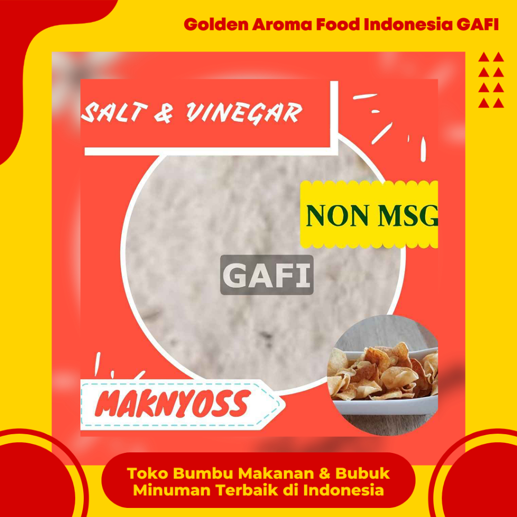 Jual Bumbu Tabur Rasa Salt & Vinegar 1Kg Non MSG l Jual Bubuk Tabur ...