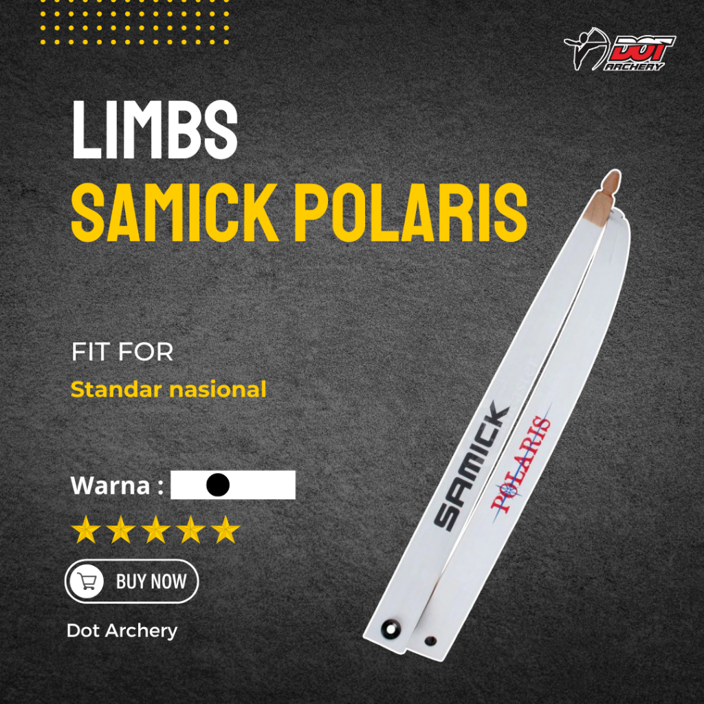 Jual Limbs Busur Panahan Standar bow | Limbs Samick Polaris | Original ...