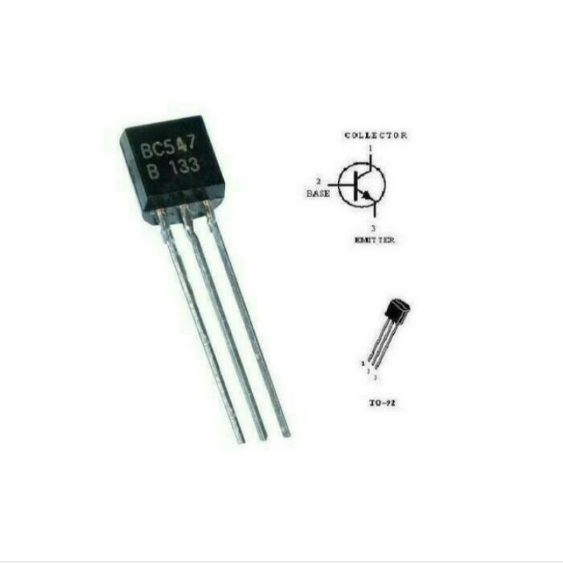 Jual Transistor BC547 BC 547 C547 Transistor (NPN) TO-92 | Shopee Indonesia