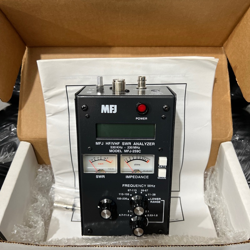 Jual MFJ-259C HF/VHF SWR Analyzer Original | Shopee Indonesia