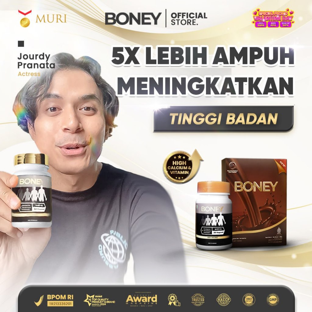 Jual Boney & Susu Boney (2 Susu + 2 Boney) - Peninggi Badan Untuk Anak ...