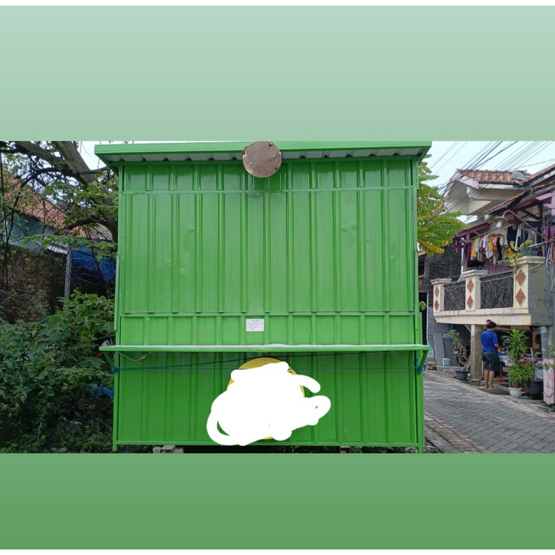 Jual Preloved Second Bekas Booth Container Kontainer Minuman Teh Kopi ...