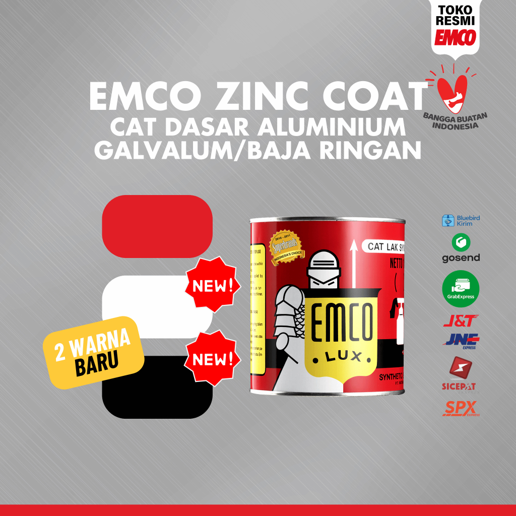 Jual Zinc Coat Emco 1kg Cat Dasar Galvanis Stainless Steel Besi Baja ...