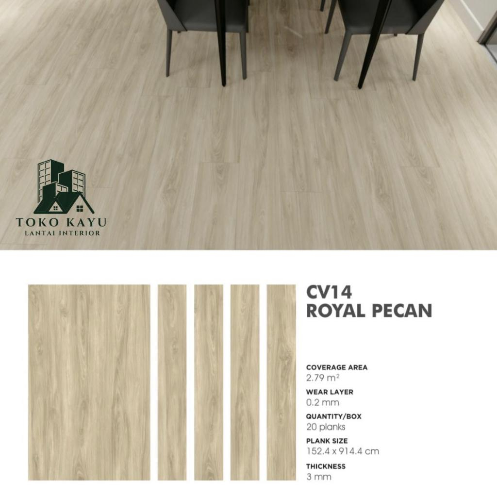 Jual Vinyl lantai kayu tebal 3mm Champion CV 14 harga per box | Shopee Indonesia