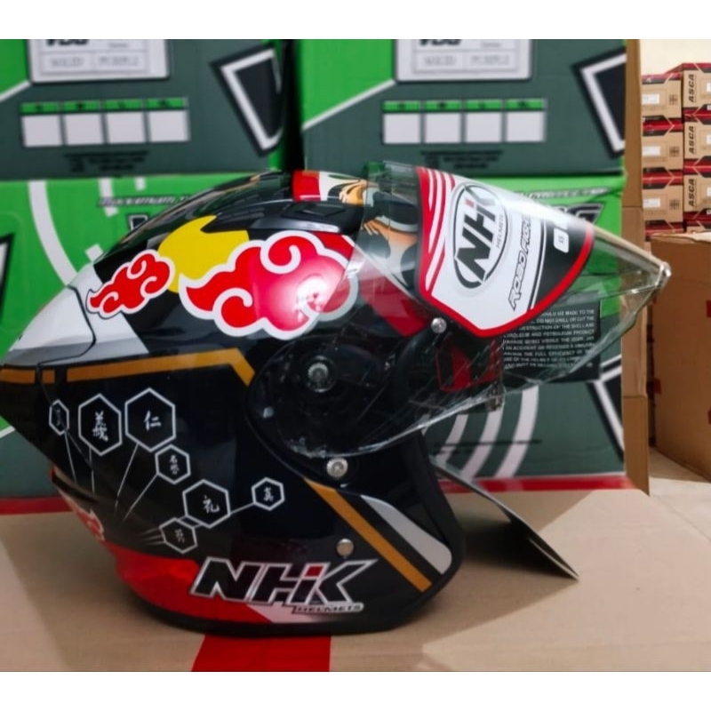 Jual HELM NHK S1 GP PRO NEW LIMITED EDITION MIHAEL #2 BLACK | Shopee ...