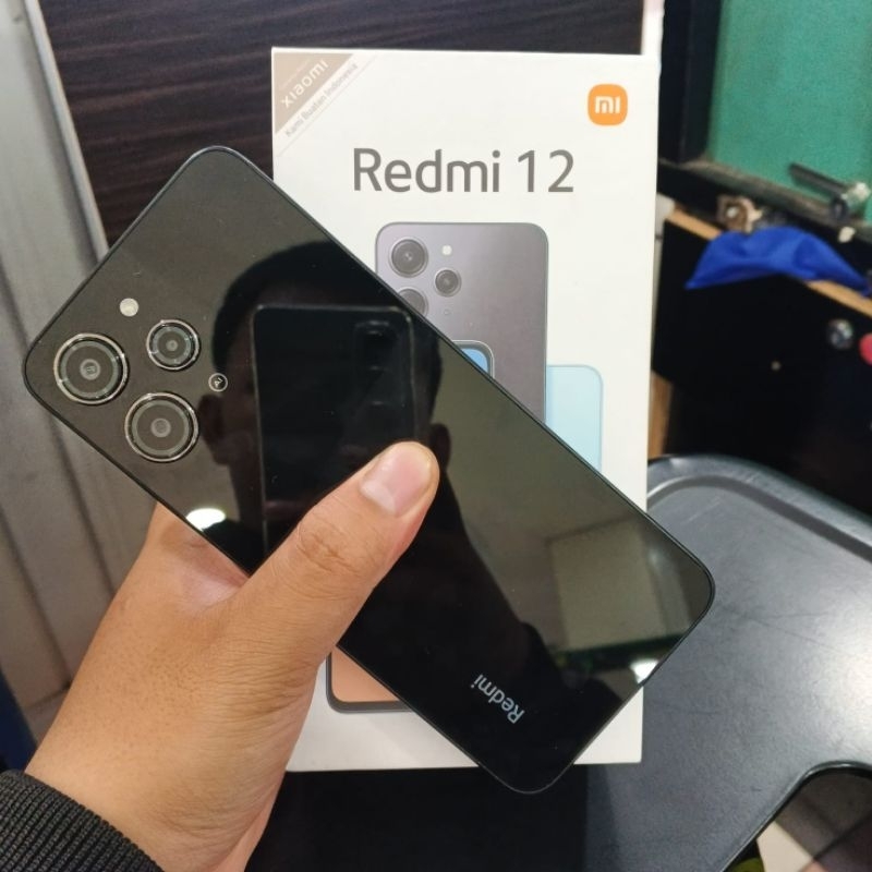 Jual Redmi 12 8/256 GB Second Fullset Original | Shopee Indonesia