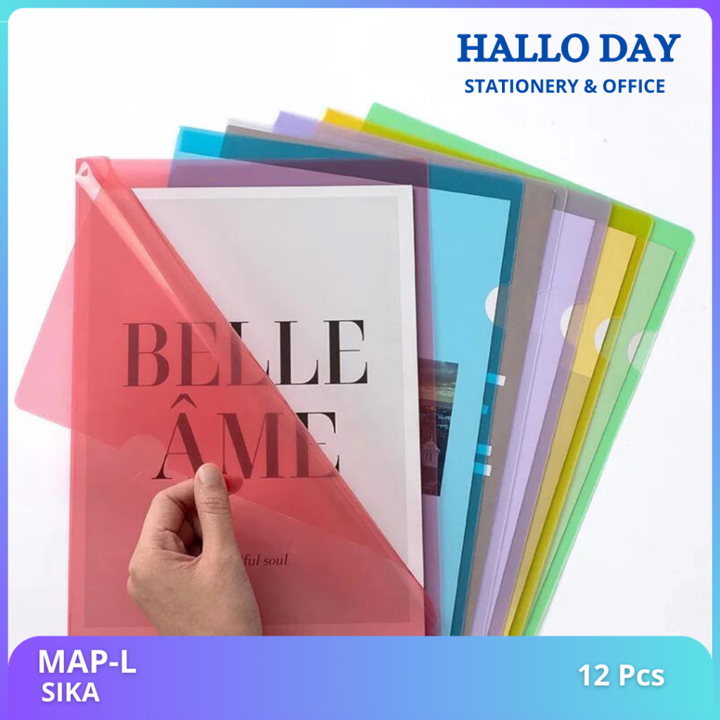 Jual HD (12pc) Map L Folder File Folio / Map Dokumen / Map File Dokumen | Shopee Indonesia