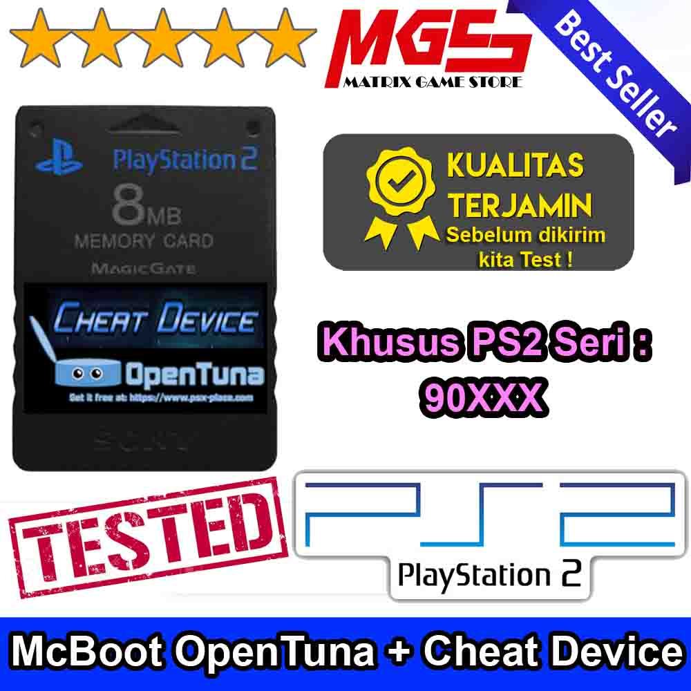 Jual Memory Card MC Boot MCboot OpenTuna + Cheat Device PS2 PS 2 Seri ...