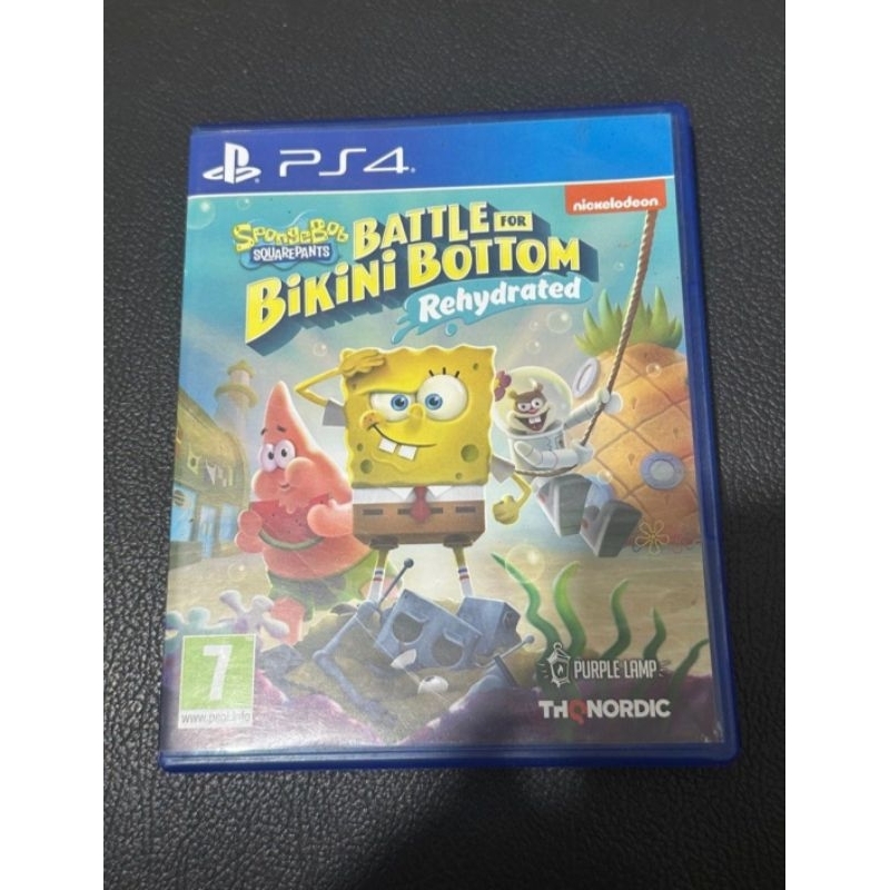 Jual PS4 Spongebob Squarepants Battle For Bikini Bottom Rehydrated ...