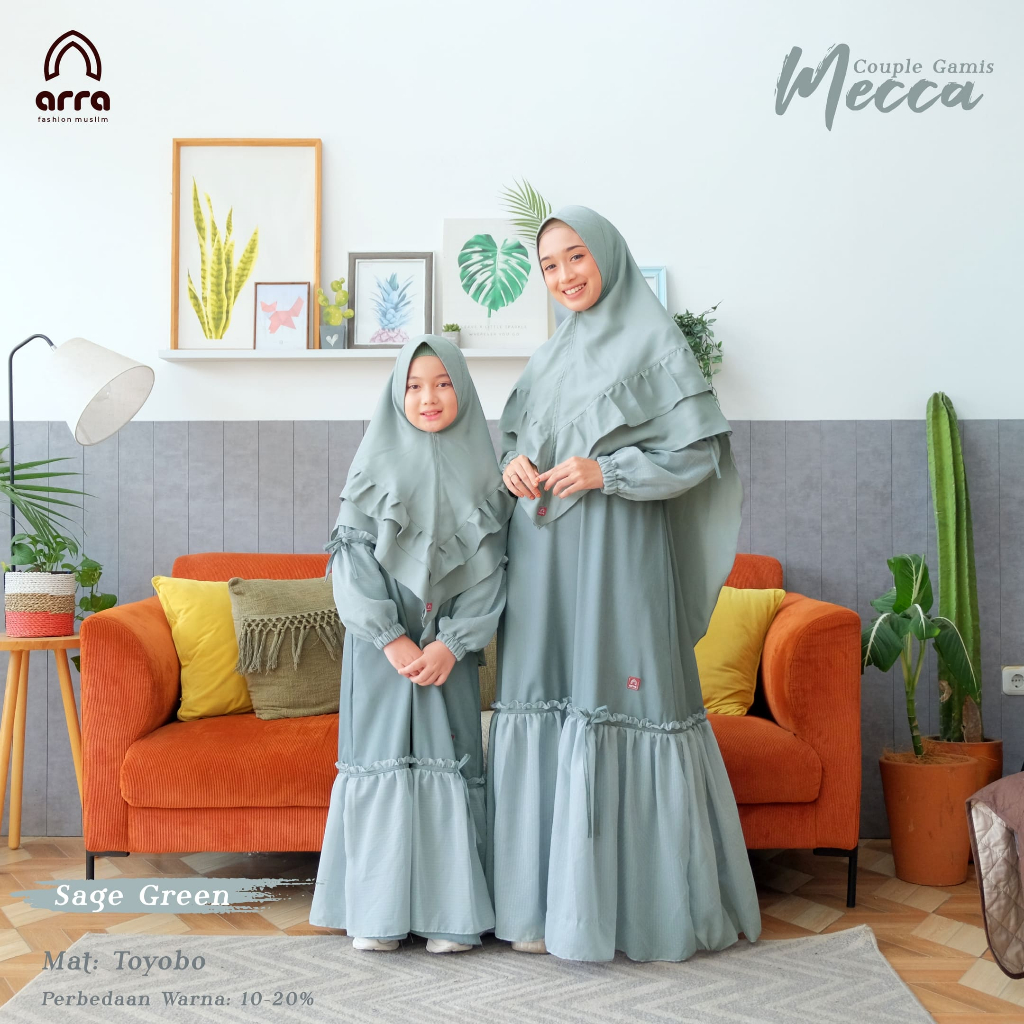 Jual Brand ARRA Sarimbit Keluarga 2025 Baju Lebaran 2025 Couple ...