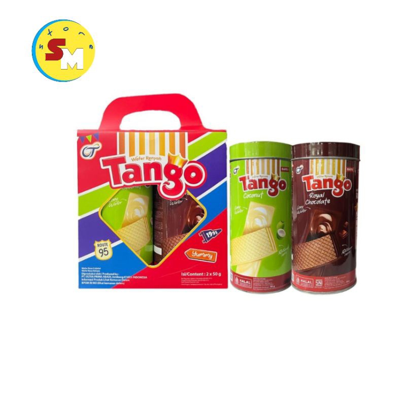 Jual Tango Wafer Duo Chocolate & Coconut 50 gr - Box Isi 2 | Shopee ...