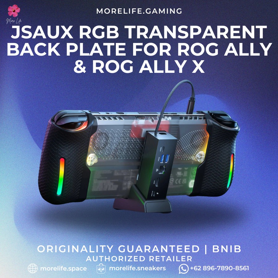Jual JSAUX RGB Transparent Back Plate for ROG Ally & ROG Ally X ...