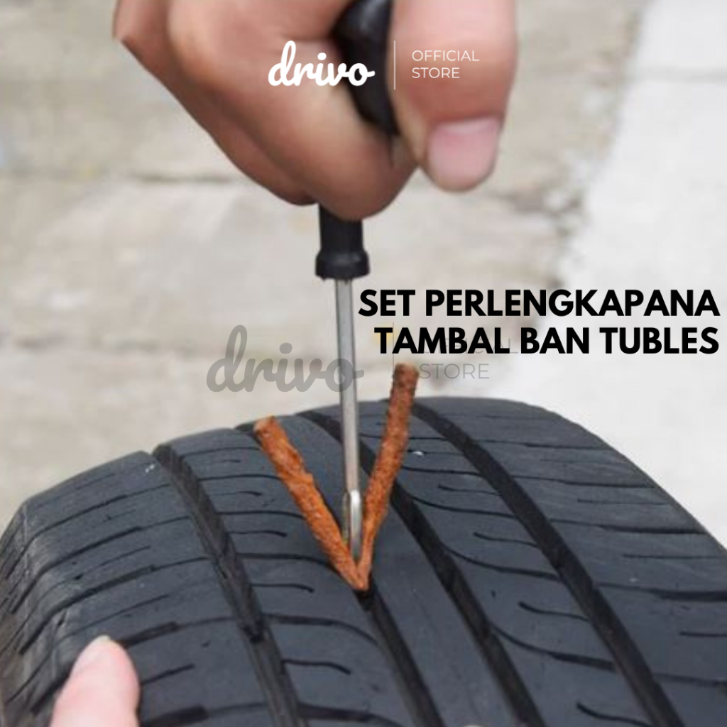 Jual Alat Tambal Ban Tubles Praktis Mudah Dibawa Satu Set | Shopee ...